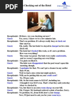 Call Flow - Script On Handling Guest Complain in The Hotel | PDF