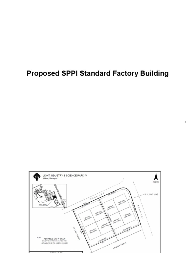 Terms of Reference - Proposed SPPI SFB | PDF | Wall | Concrete