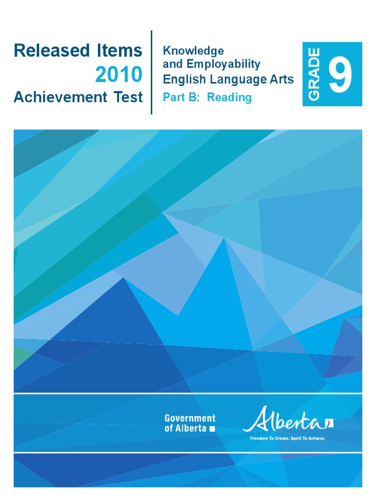 Edc Pat Ke Ela9 Released Items Part B | PDF | Narrative | Poetry