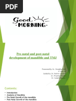 Growth and Development of Temporomandibular Joint | PDF | Human Head ...