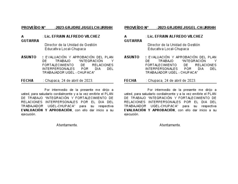 Proveido Diana | PDF