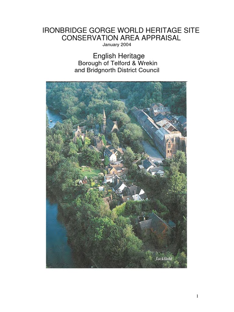 Ironbridge Gorge Conservation Appraisal | PDF | Art