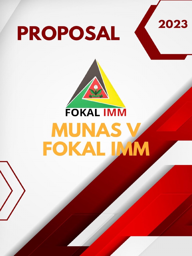 Proposal Munas Fokal IMM Samarinda - 054626 | PDF