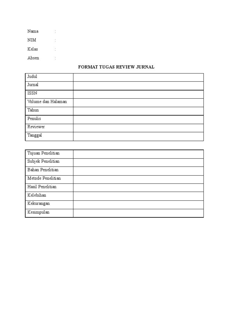 TM-6 - Format Tugas Review Jurnal | PDF