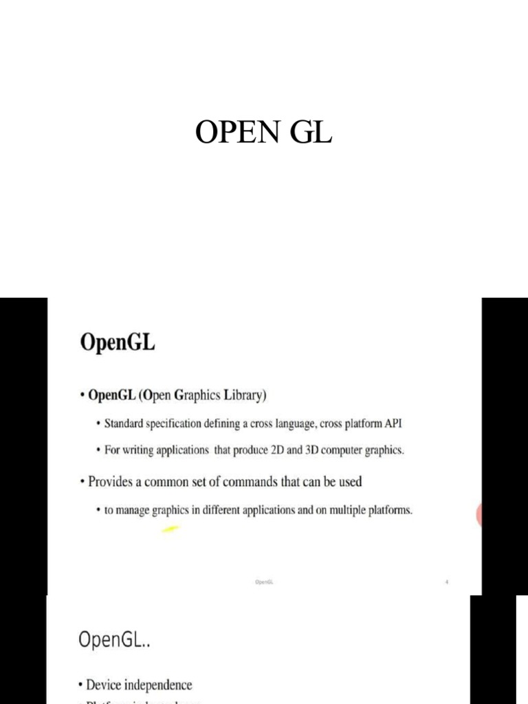 Open Gl Pdf Vertex Geometry Integer Computer Science