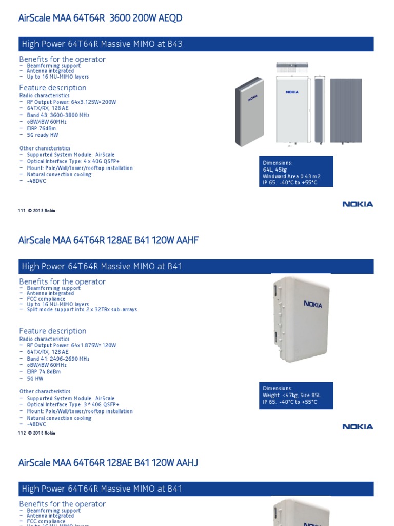 pdfcoffee.com_flexi-mr-bts-and-airscale-bts-hw-roadmap-q3-2018-pdf-free-111-142 | PDF | Mimo ...