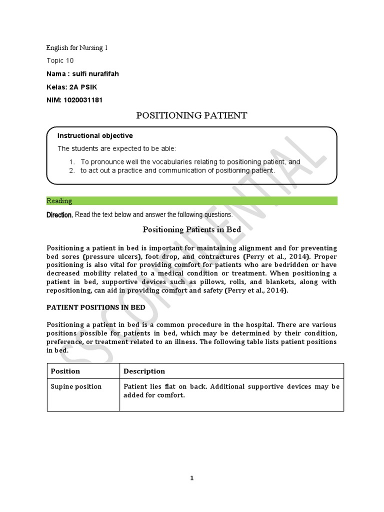 Efn Topic 10 - Sulfi Nurafifah 1020031181 | PDF | Physiology | Health Care