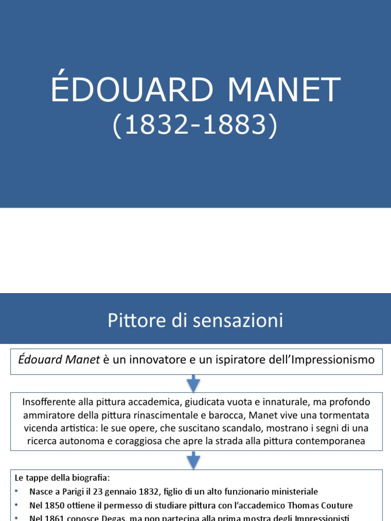 Edouard Manet | PDF