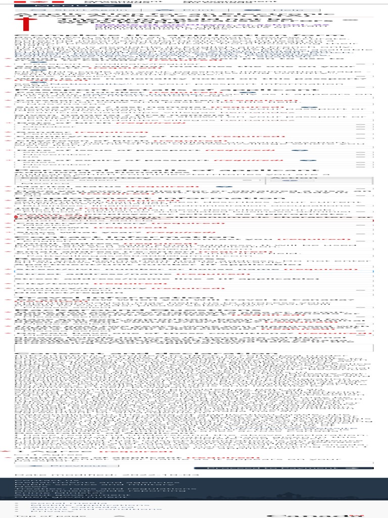 EService - Immigration, Refugees and Citizenship Canada 4 | PDF ...