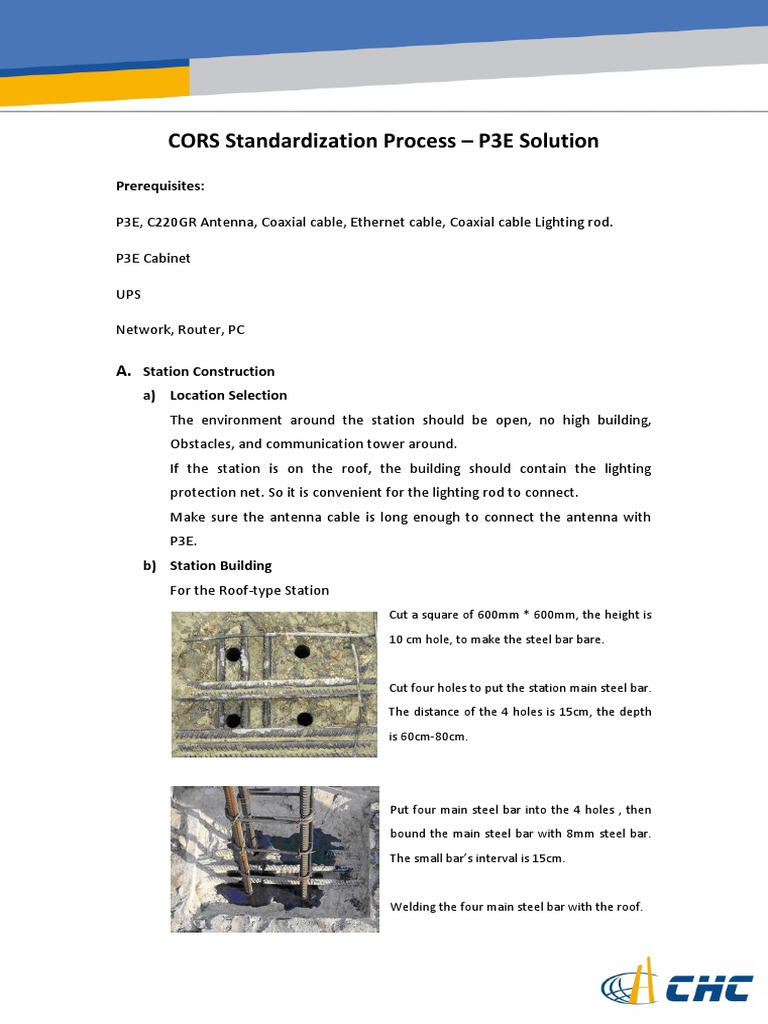 CORS Station Setup and Configuration Guide | PDF | Login | Router ...
