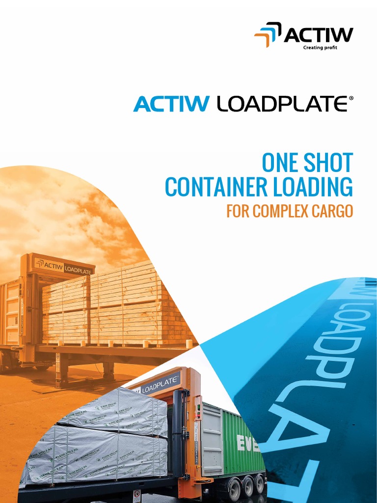 ACTIW LoadPlate One Shot Containerloading | PDF