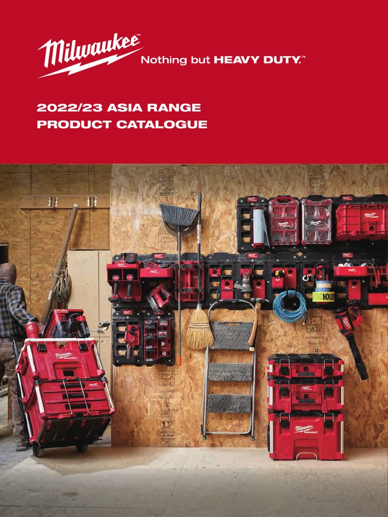 Milwaukee Product Catalogue 2022 23 Compressed | PDF | Drill | Battery ...