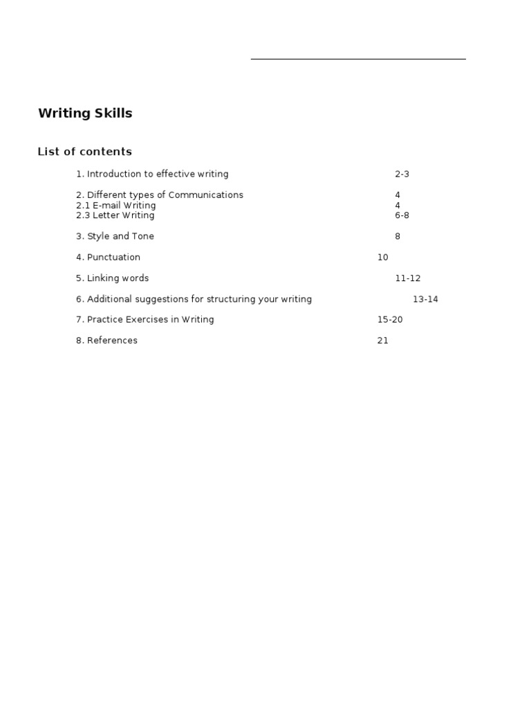 Effective Business Writing - Condensed | PDF | Sentence (Linguistics ...