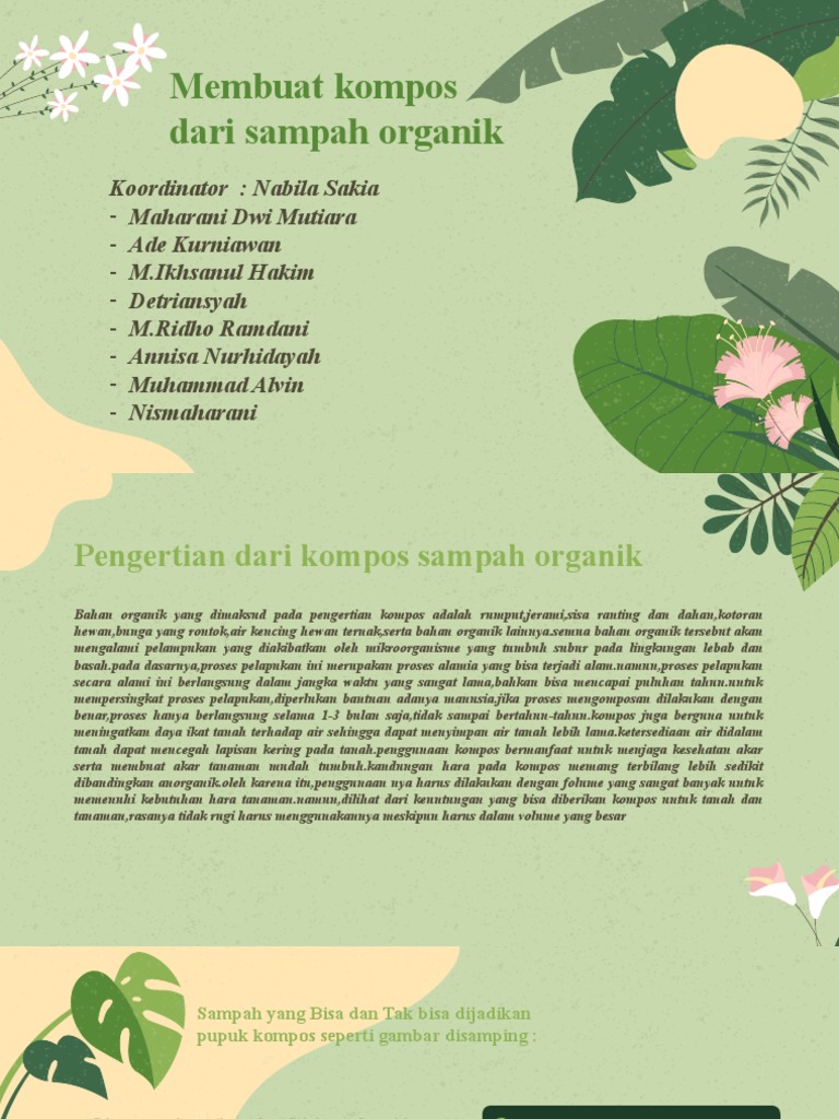 Presentasi Kompos | PDF