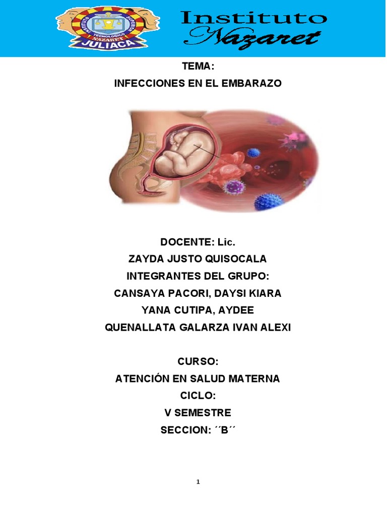 Infecciones EN EL EMBARAZO | PDF Infecciones EN EL EMBARAZO | PDF