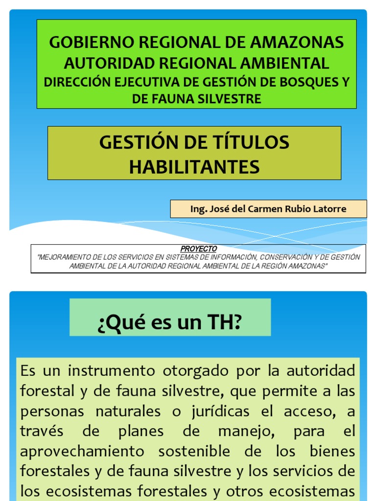 Titulos Habilitantes-Jrubiol | PDF | Los bosques | Fauna