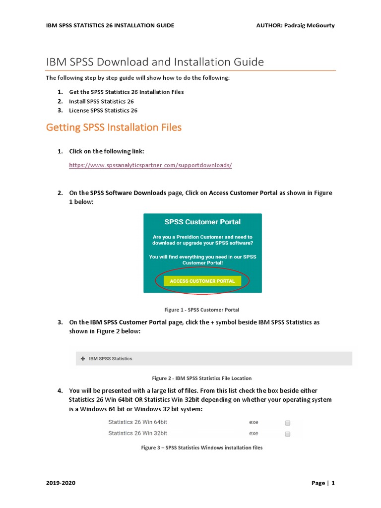 SPSS Download and Installation Guide | PDF | Spss | Computer File