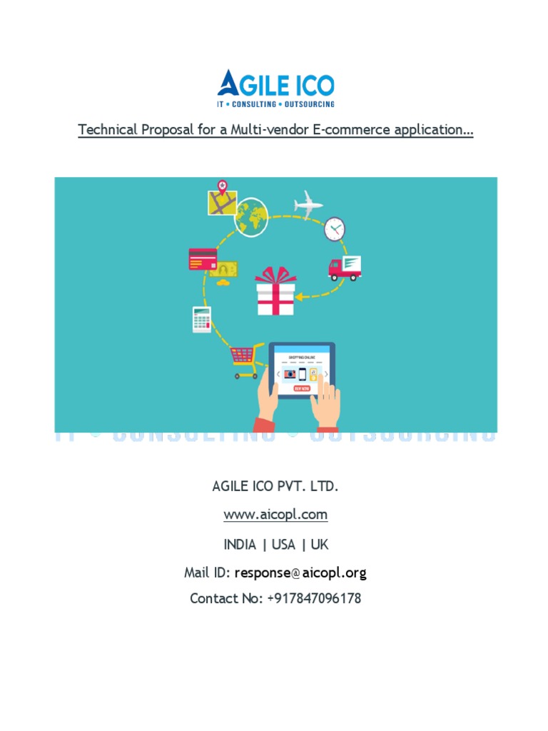 Technical Proposal For A Multi-Vendor Ecom Application | PDF | Mobile App | Ios