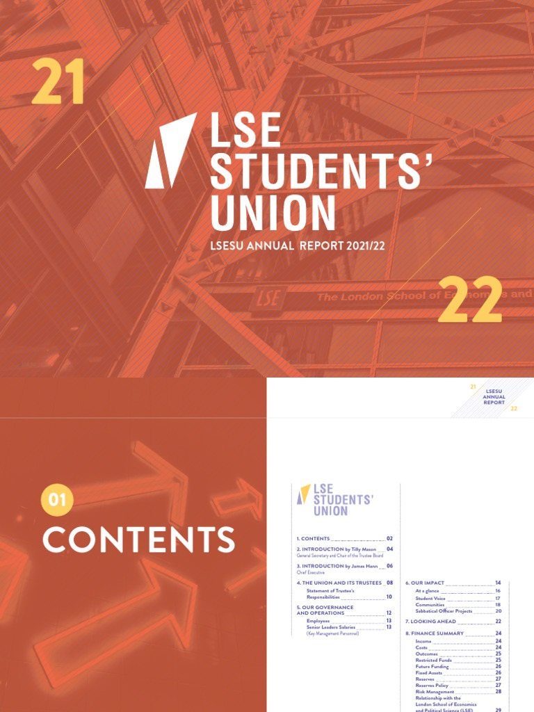 LSE SU Annual Report 2022 Signed | PDF | London School Of Economics ...