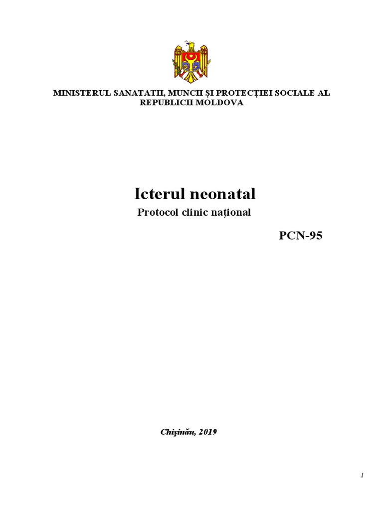 PCN-95 Icterul Neonatal | PDF