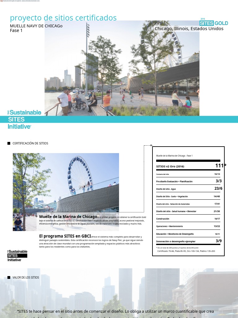 Case Studies - Chicago Navy Pier (1) .En - Es | PDF | Residuos | Agua