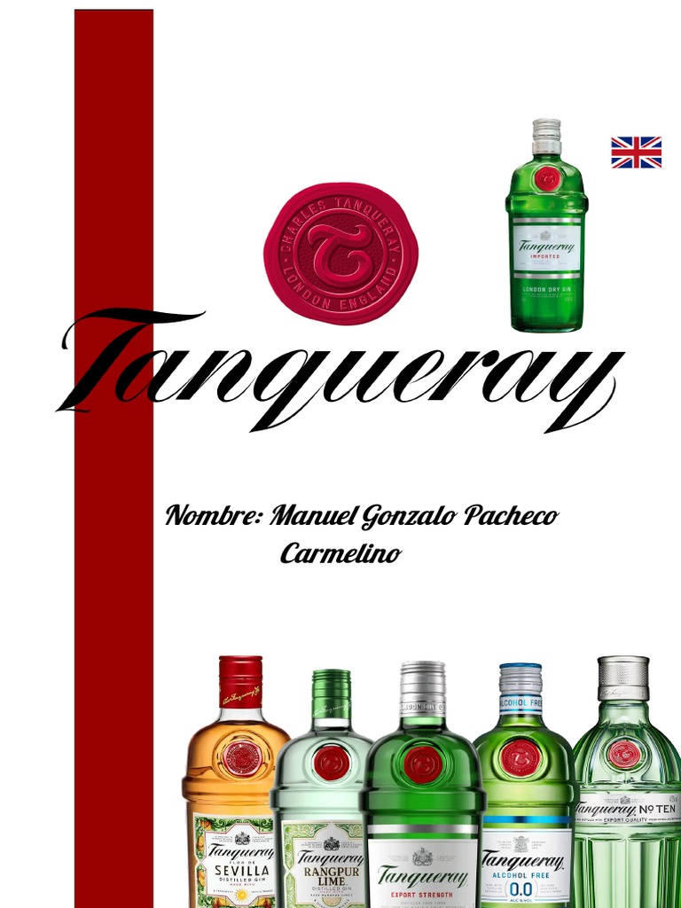 Tanqueray | PDF | Ginebra | Bebidas Destiladas