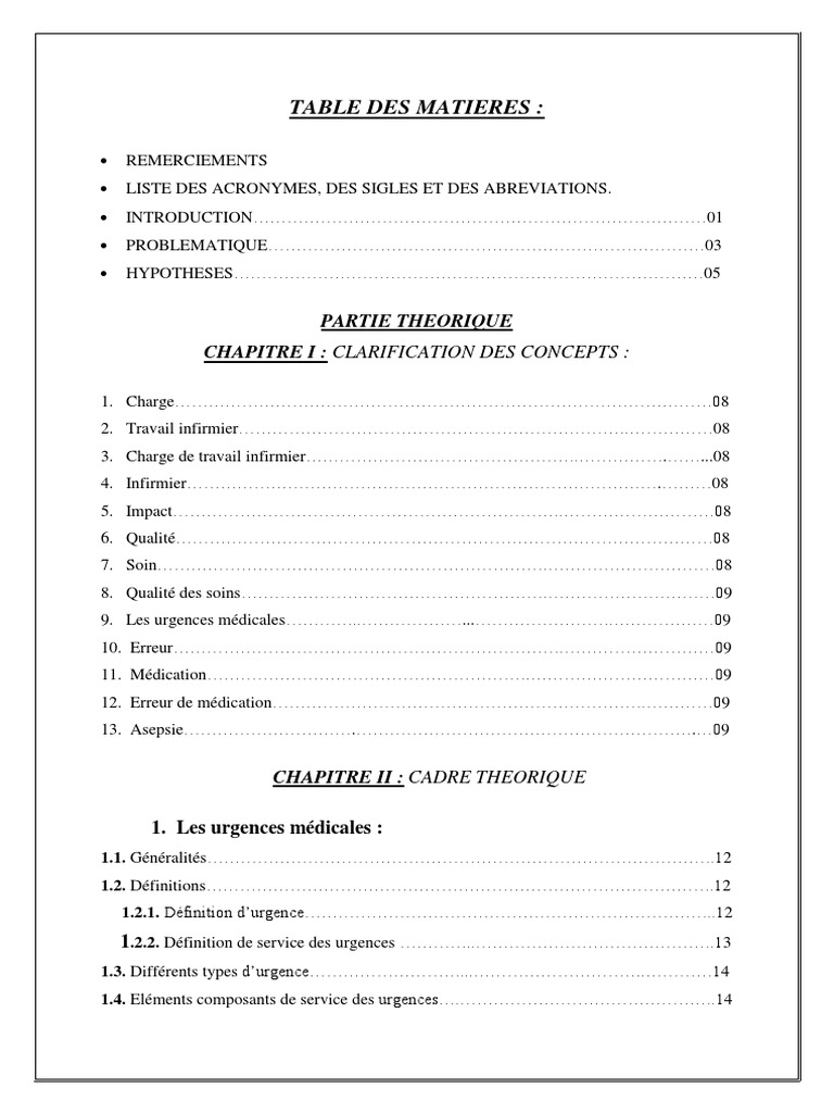 Table Des Matieres:: Partie Theorique Chapitre I: Clarification Des ...