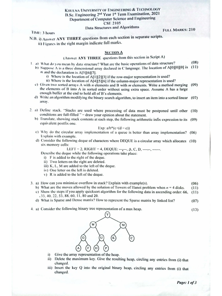 2 1 Question 2021 Pdf
