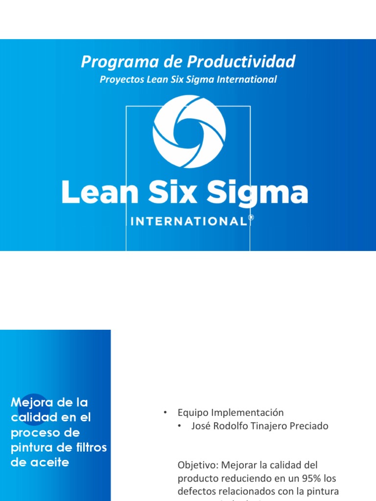 Proyecto BB Proyecto Ganador 2021 Mejora Del Proceso de Pintura | PDF ...