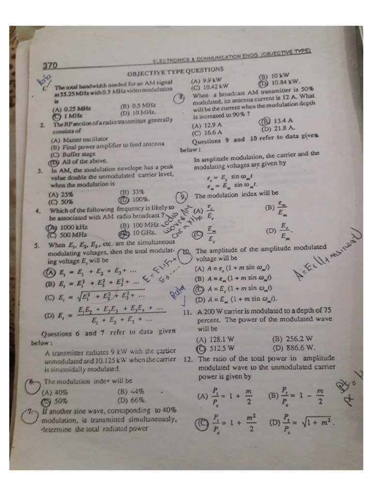 Electronics and Communication Engineering by M. Handa (Selected ...