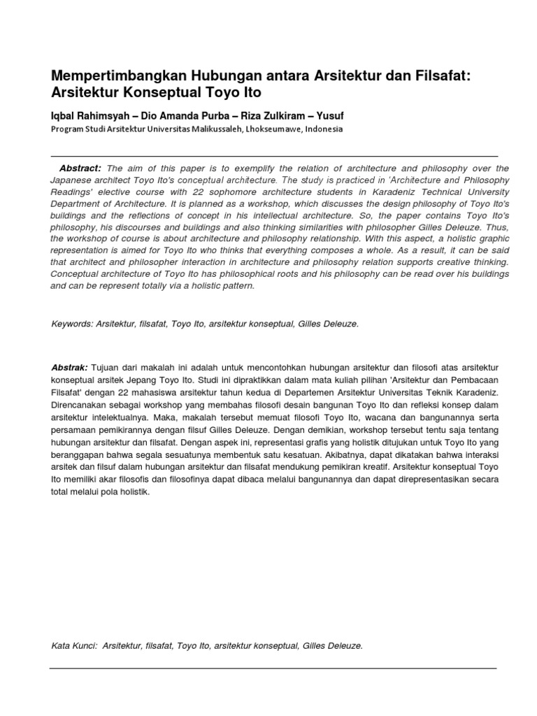 Artikel Toyo Ito | PDF