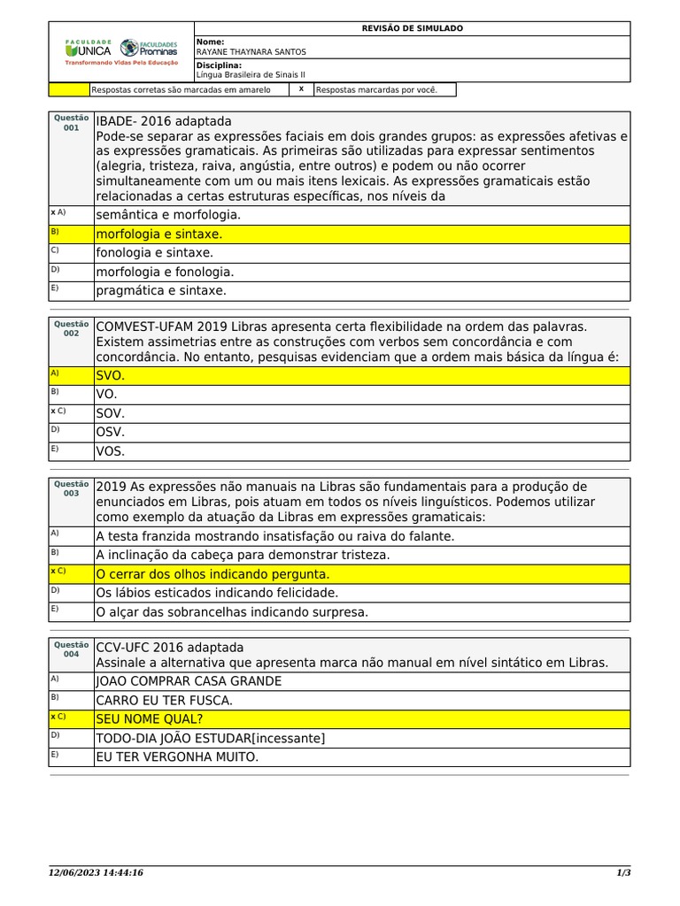 Exercicio 6 | PDF