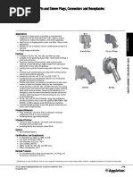 Appleton Clavijas y Receptaculos EGS-egs-aee23-cut-sheet | PDF ...