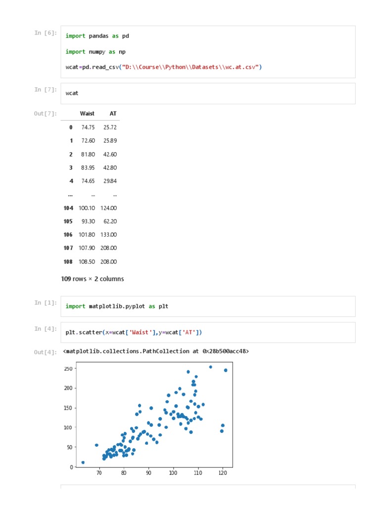 1 Simple Linear Regression | PDF | Statistics | Statistical Theory 1 Simple Linear Regression | PDF | Statistics | Statistical Theory