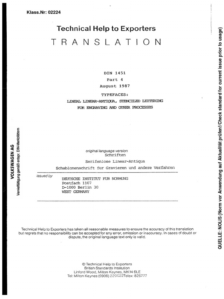 Din 1451-4 | PDF