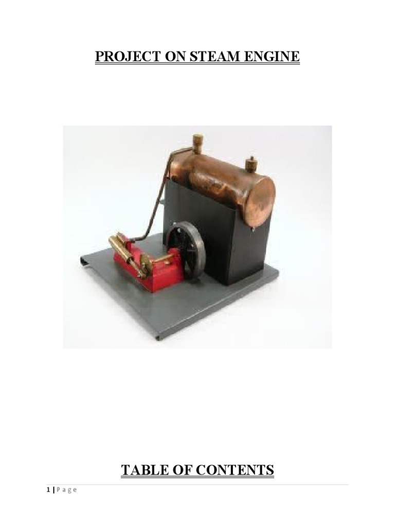 Steam Engine | PDF | Steam Engine | Engines