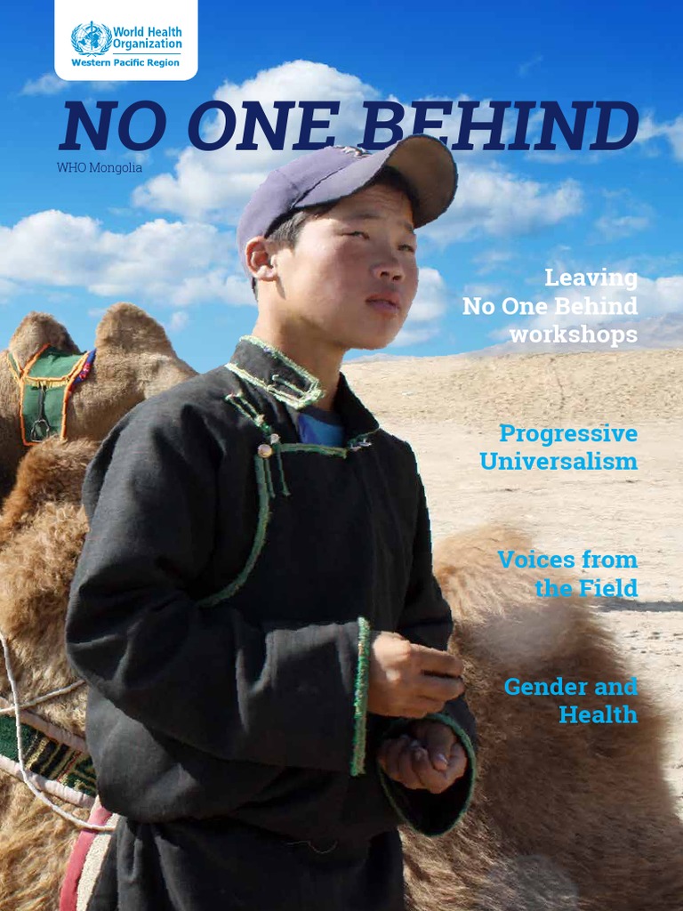Leaving No One Behind WHO Mongolia | PDF | World Health Organization ...
