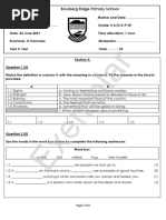 2020 November Exam Paper GR4 LS PSW | PDF