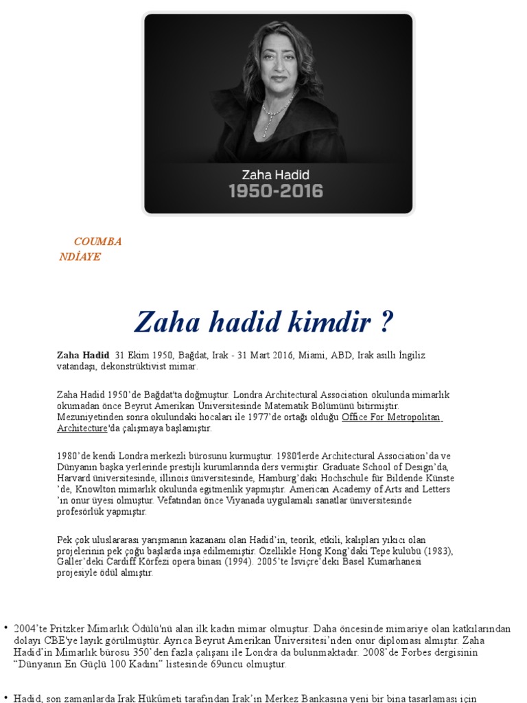 Zahra Hadid | PDF
