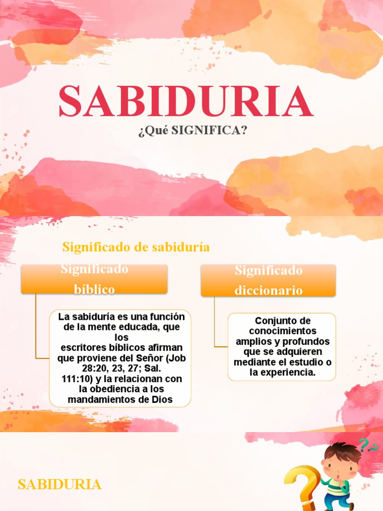 SABIDURIA | PDF