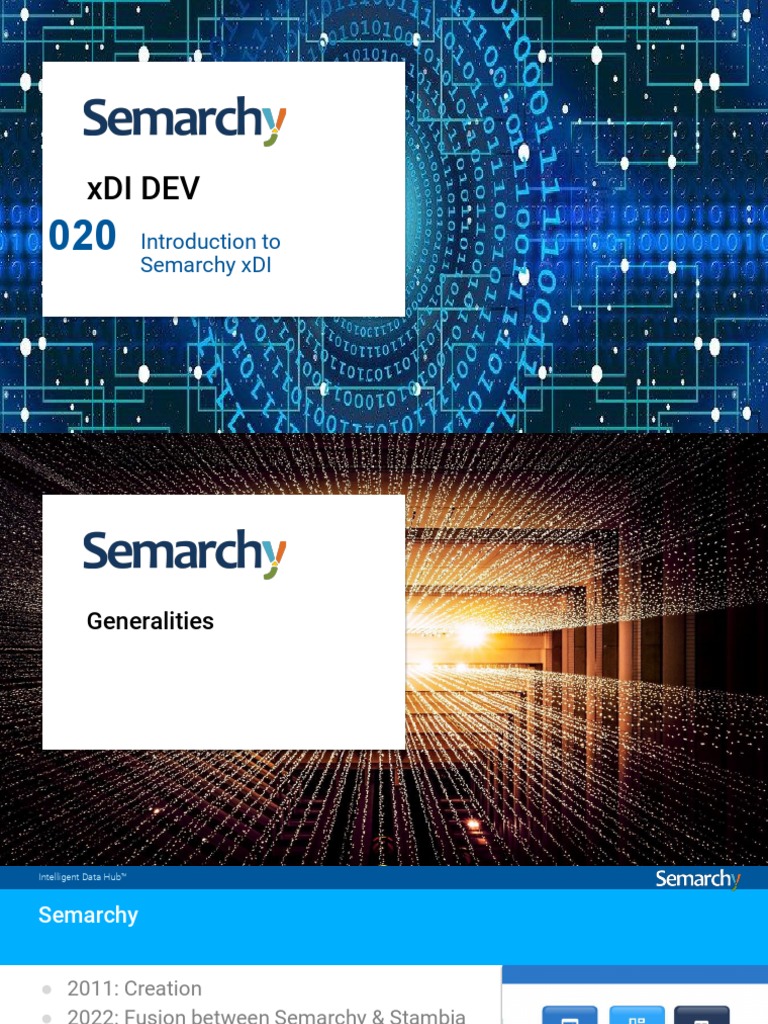 XDI DEV FR 020 Introduction To Semarchy XDI | PDF
