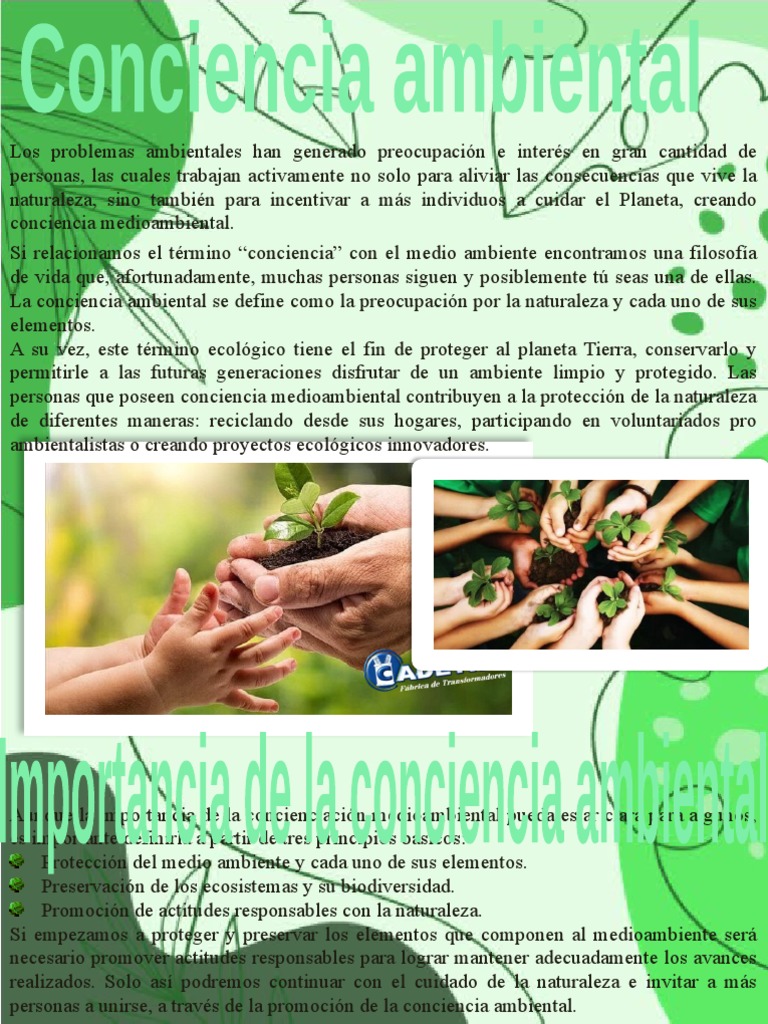 Conciencia Ambiental | PDF
