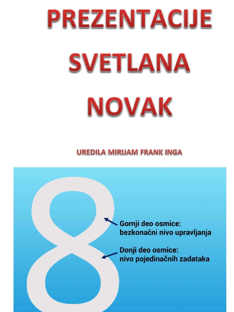 Prezentacije Svetlane Novak | PDF