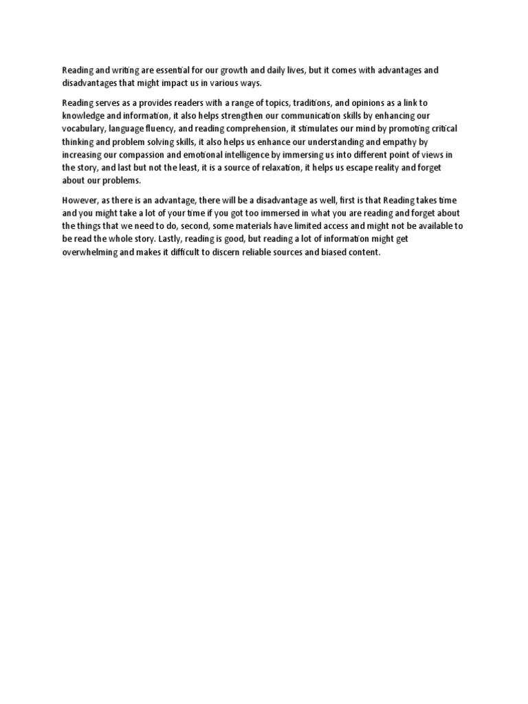 Great Books Essay | PDF | Self-Improvement