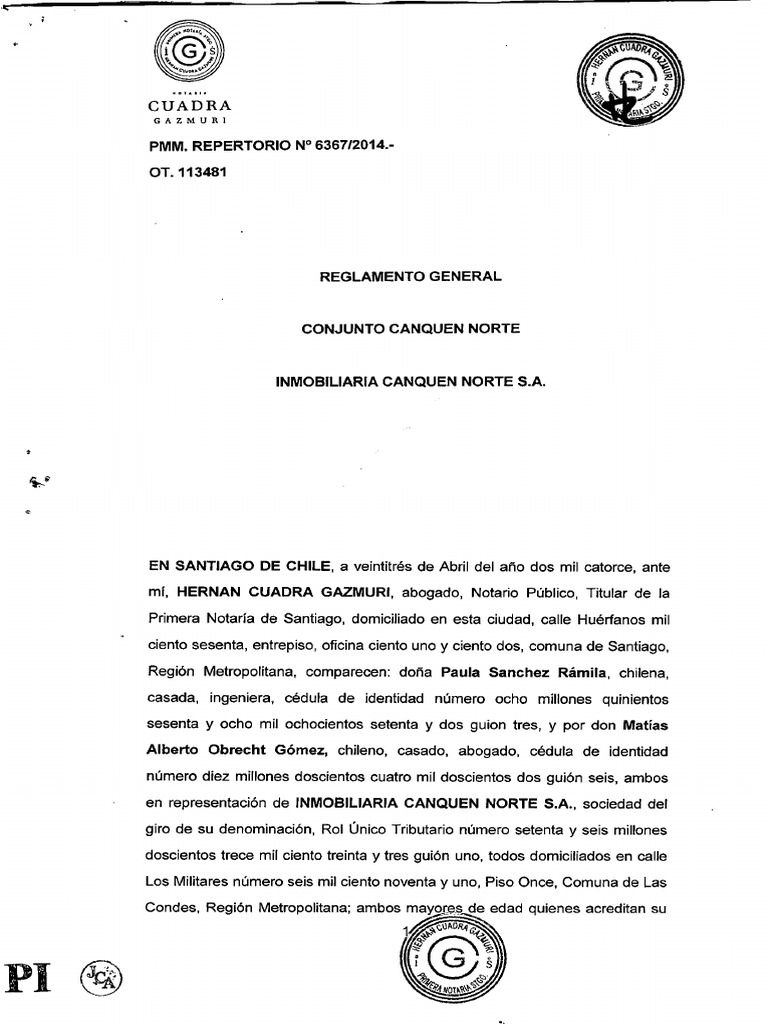 GE-C2700-Reglamento General | PDF