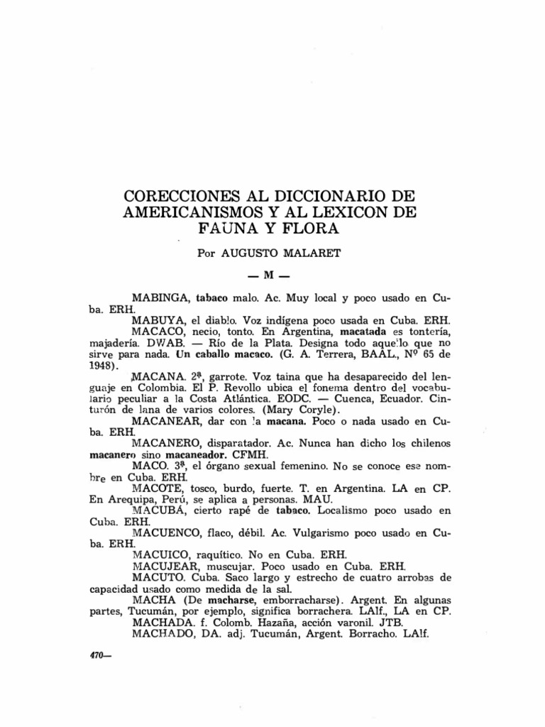 Diccionario de Americanismos | PDF | Libros para adolescentes