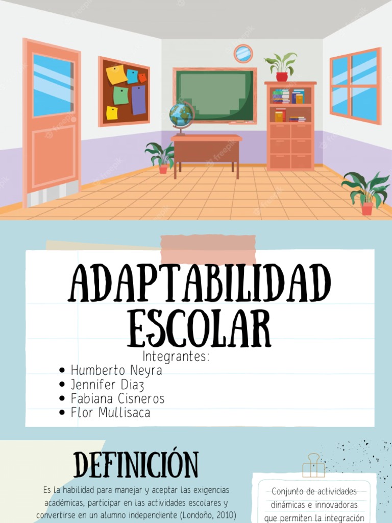 Adaptación escolar | PDF | Aprendizaje | Perú