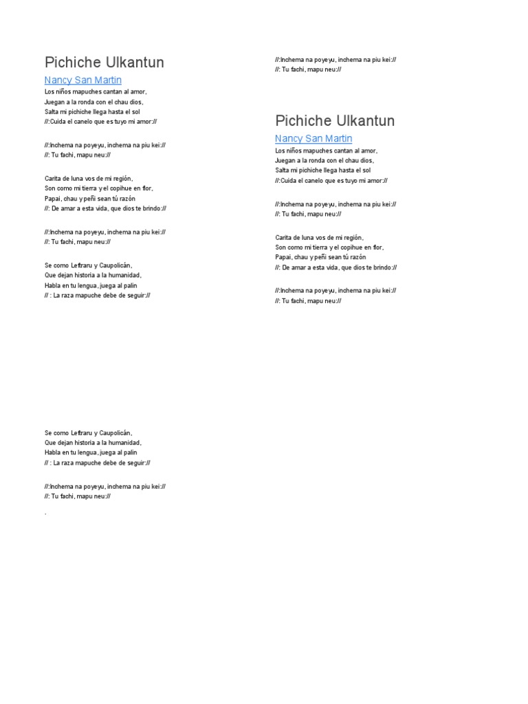 Pichiche Ulkantun | PDF