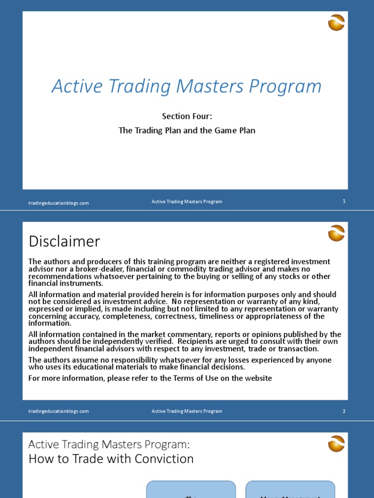 Mastery Program Module Four | PDF | Investment Management | Stocks