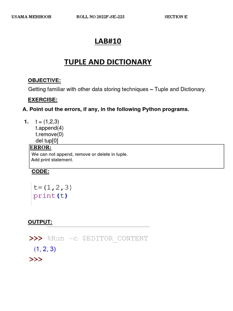 Lab 10 Usama Khan | PDF | Computer Engineering | Software Development